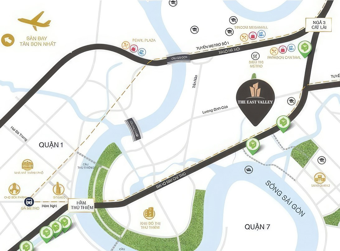 Dự án East Valley - Thiên đường sống hiện đại giữa Thủ Thiêm